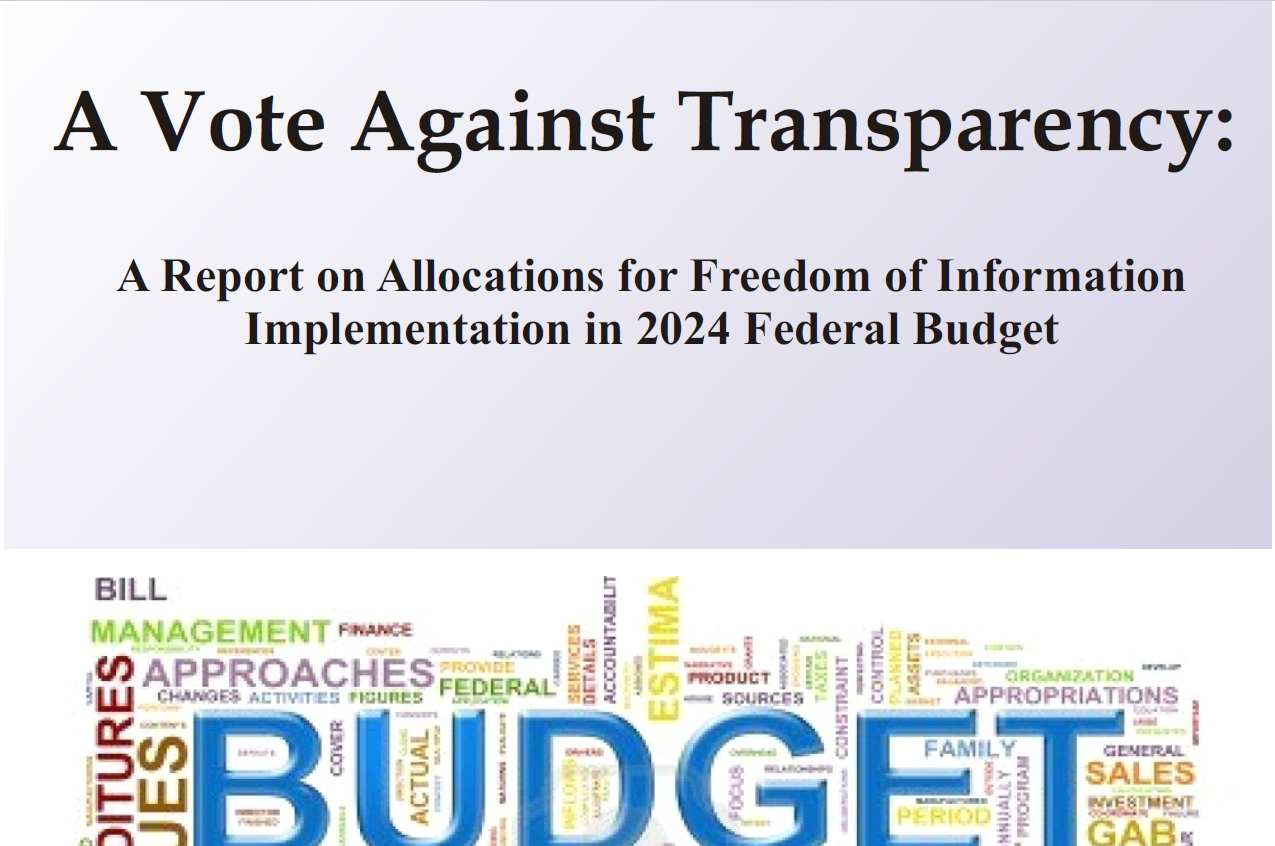 MRA Says Poor Funding for FOI Act in 2024 Budget Signals Lack of ...